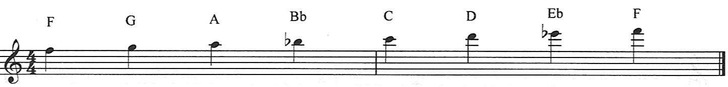 B Flat Full Range Exercise